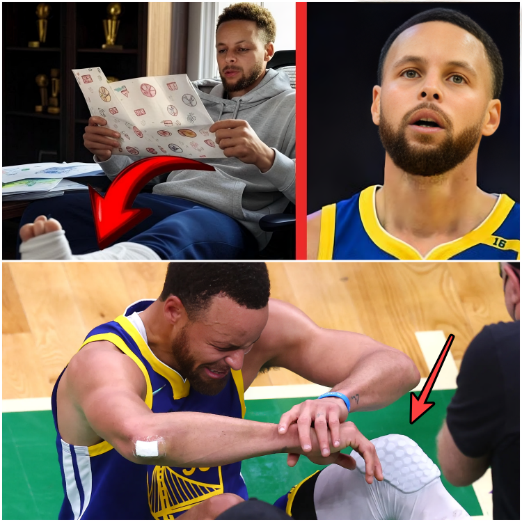 AFTER LEAVING THE GAME INJURED, STEPHEN CURRY FINDS A LETTER FROM A ...