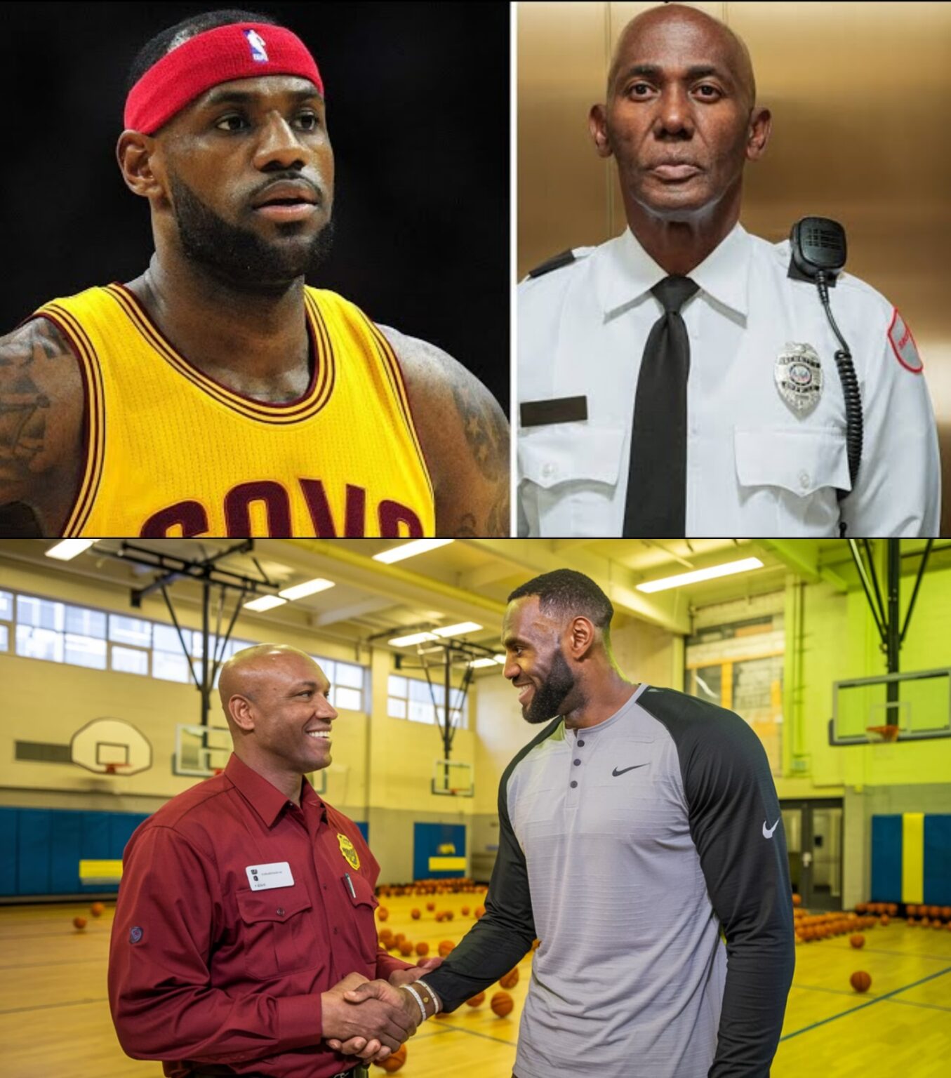Black Security Guard Takes PayCut to Keep Kids’ Program Running- LeBron ...