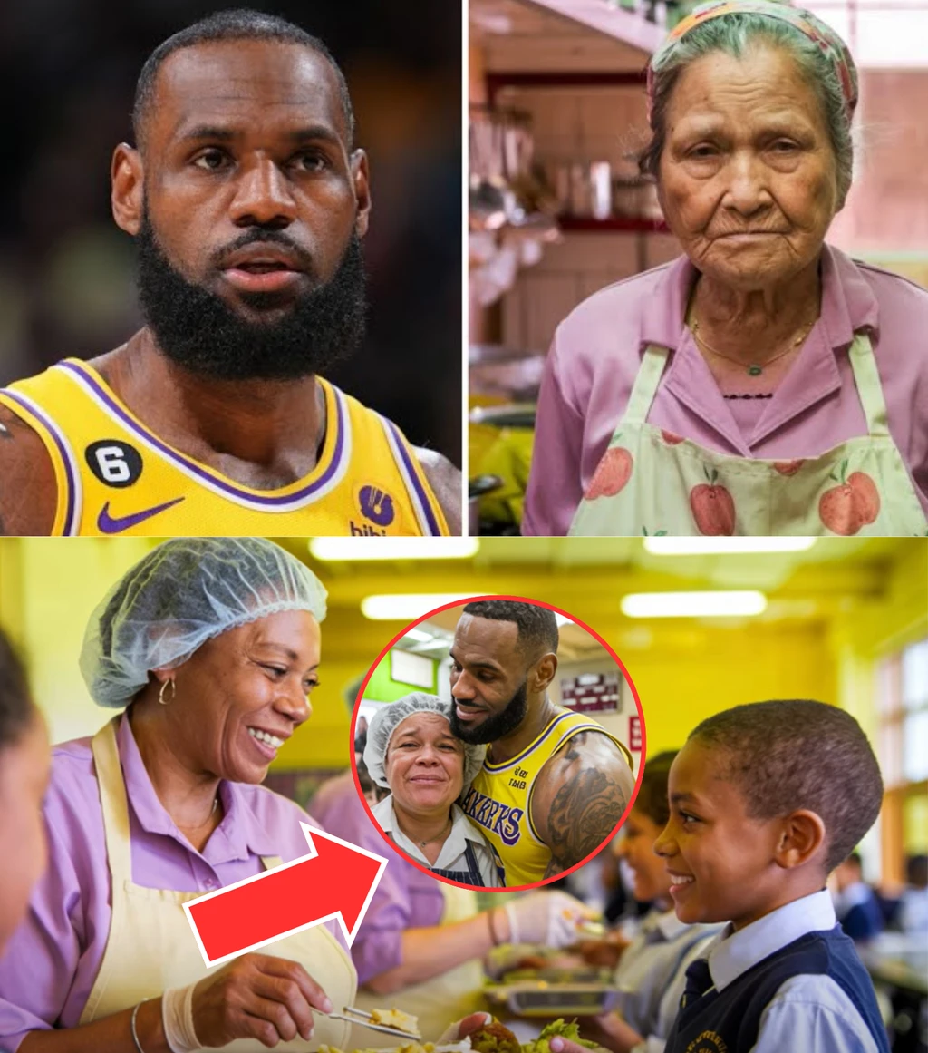 Black Lunch Lady Fired for Feeding Hungry Kids — LeBron James’ Response ...