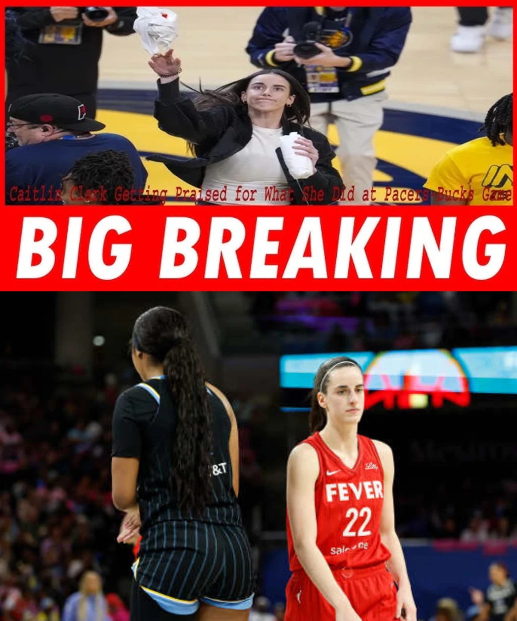 Caitlin clark getting praised for what she did at pacers-bucks game - News