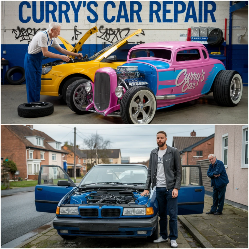 AN ELDERLY MECHANIC REPAIRS STEPHEN CURRY'S CAR, AND A WEEK LATER CURRY ...