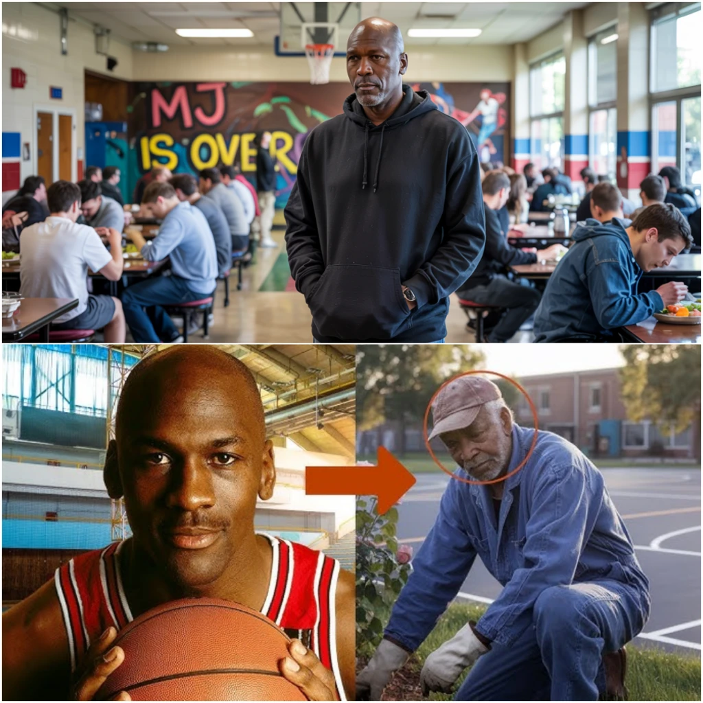 Michael Jordan Returns to His Old School—What He Sees in the Cafeteria ...