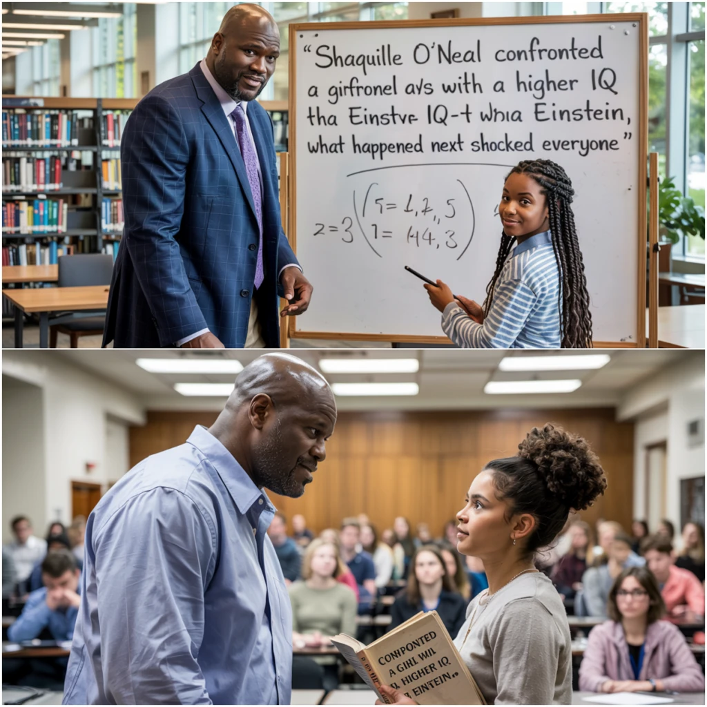 Shaquille O’Neal Confronted A Girl With A Higher IQ Than Einstein, What ...
