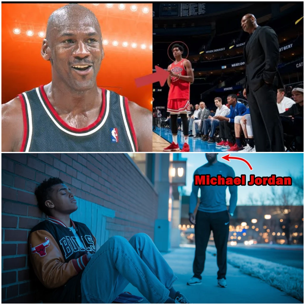 Michael Jordan Finds Fan Sleeping Outside Stadium – What He Does Next ...