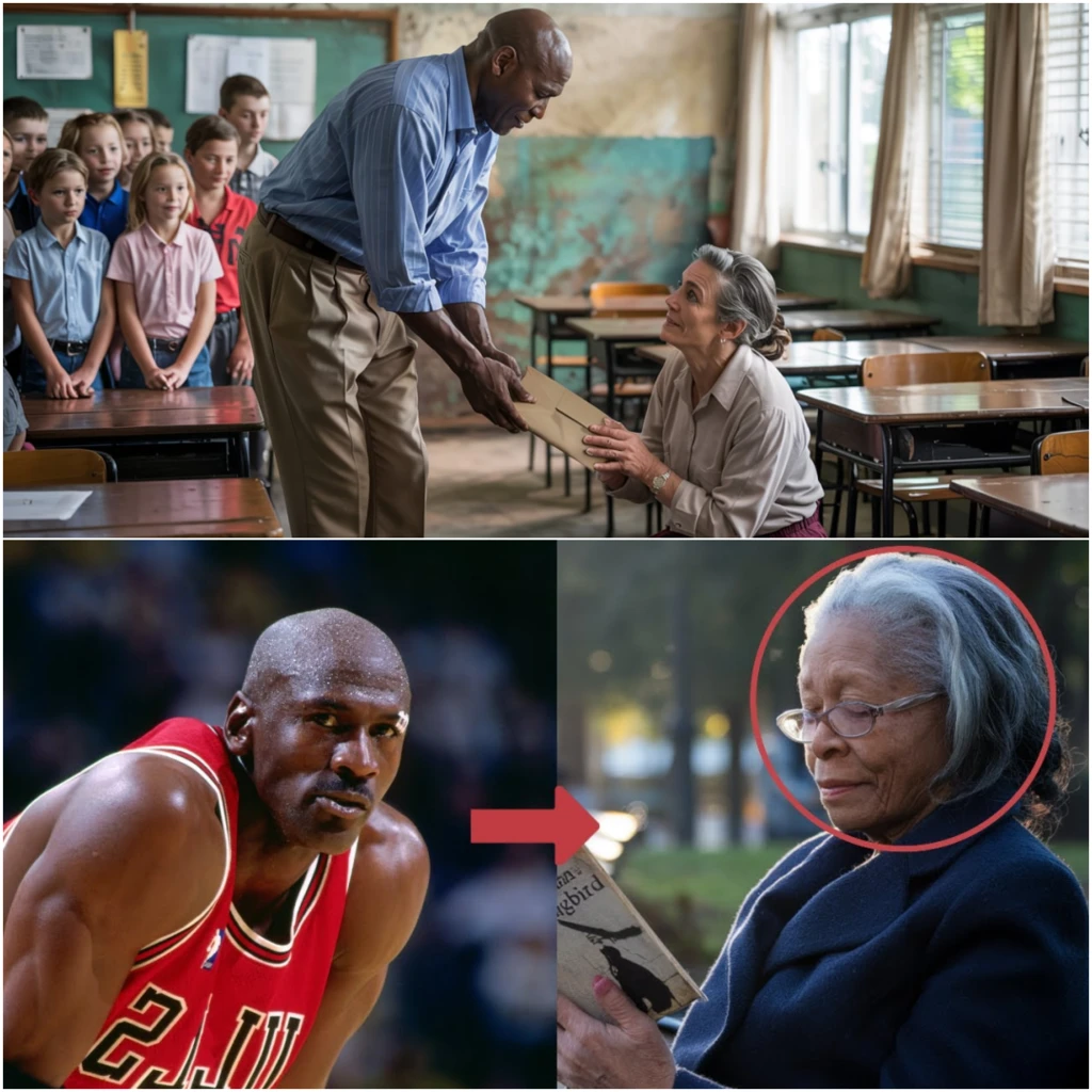 Michael Jordan Learns His 5th Grade Teacher Is Homeless – What He Does ...