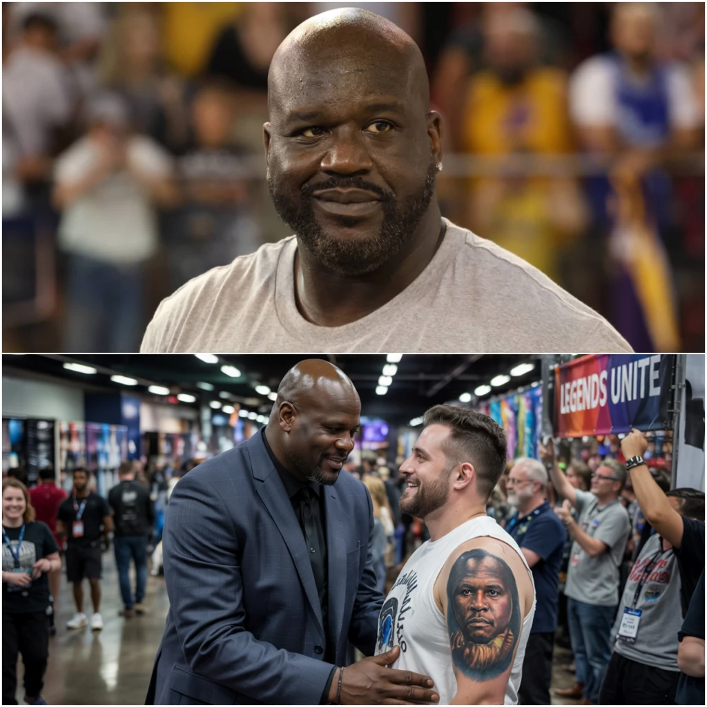 Shaquille O’Neal Meets a Fan With His Face Tattooed – His Reaction Is ...