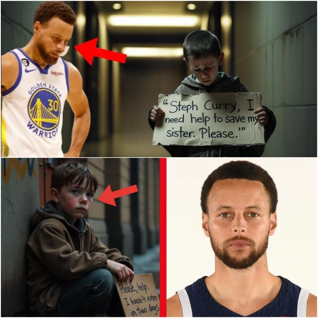 STEPH CURRY SEES A CHILD CRYING ON THE STREET, BEGGING FOR FOOD – HIS ...