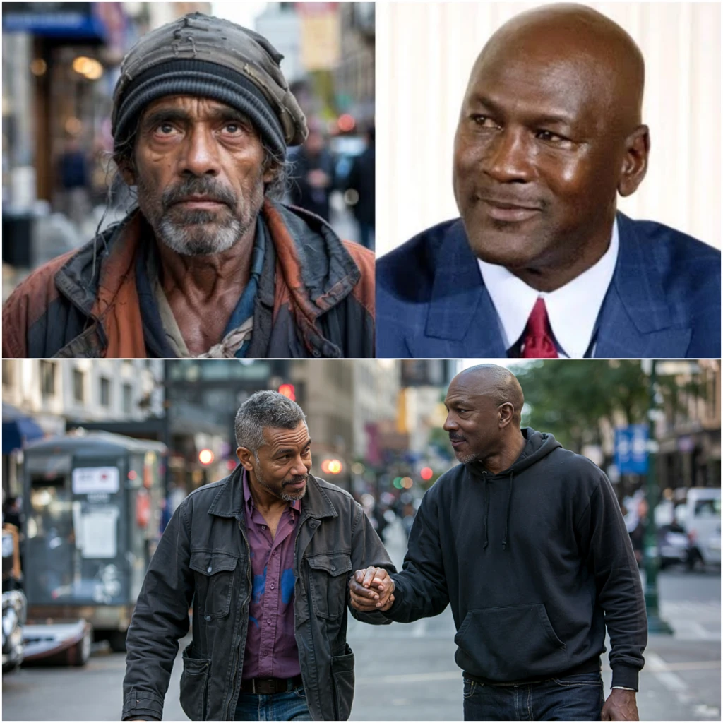 Homeless man helps stranger, not knowing he is a famous NBA player ...