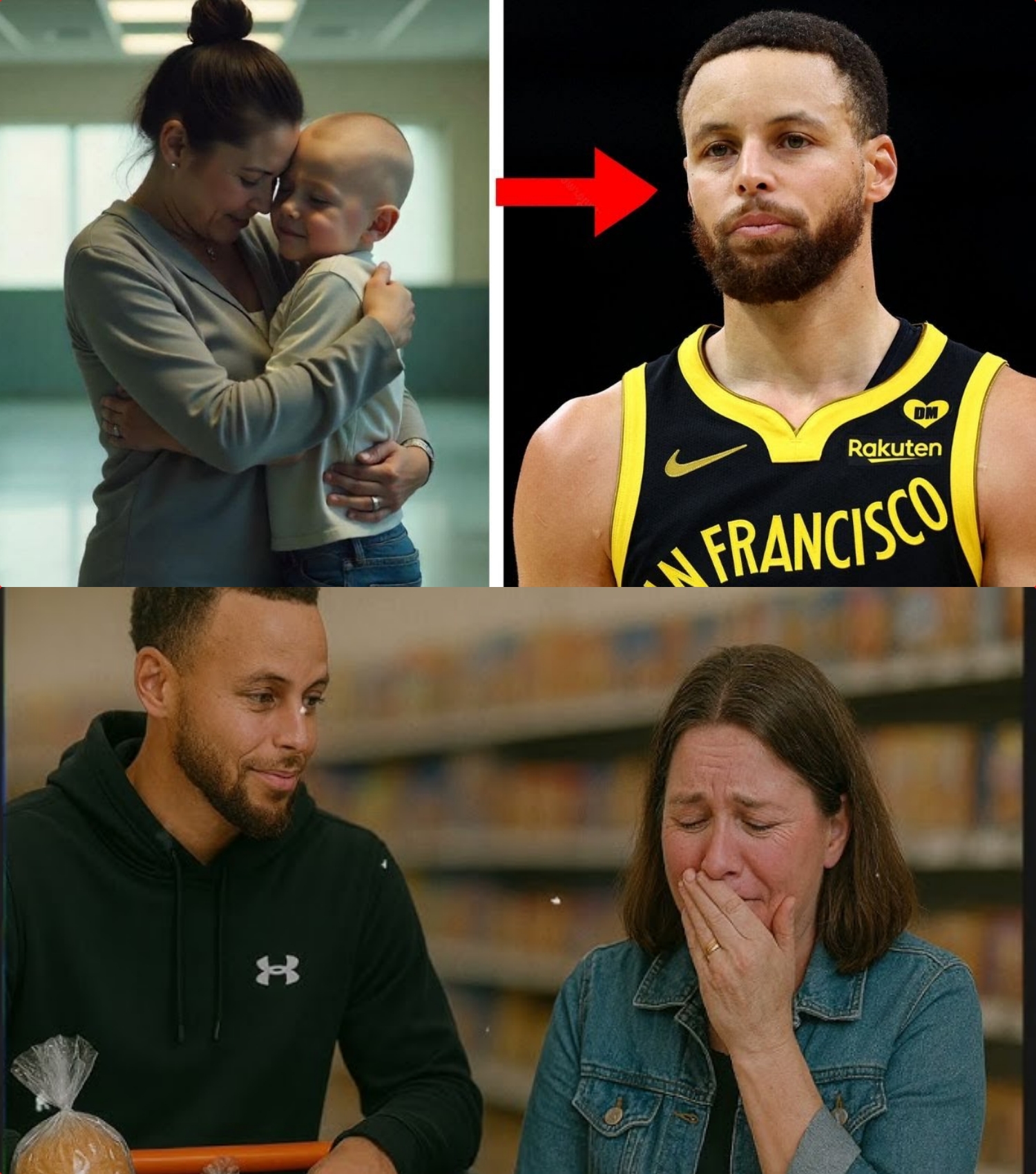 A DESPERATE MOTHER ASKS STEPH CURRY FOR HELP, AND HIS RESPONSE MAKES ...