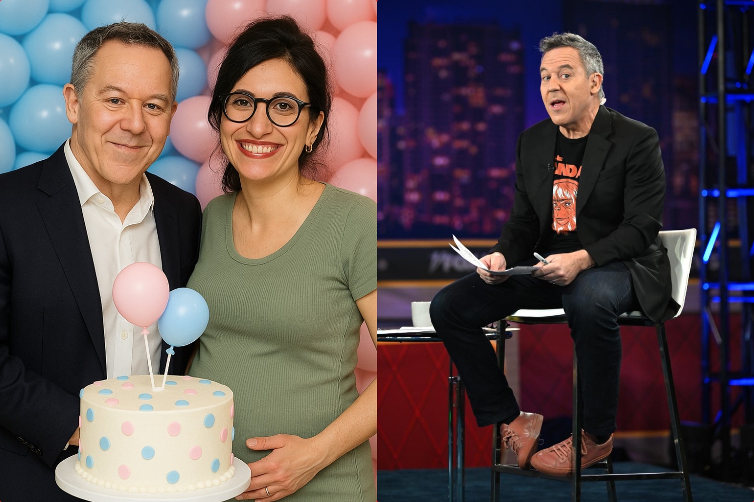 Greg Gutfeld announces GOOD NEWS of becoming a second father at age 60 ...