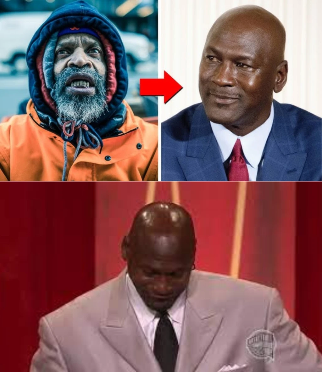 Homeless Man Asks Michael Jordan “Can You Spare Me $1?” Jordan’s ...