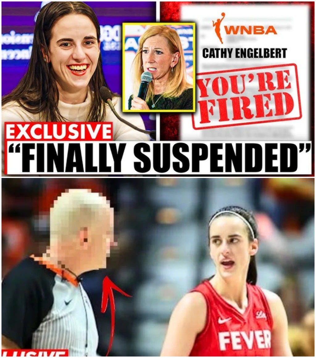 WNBA Commissioner SUSPENDED After Caitlin Clark REF SCANDAL BLOWS UP ...