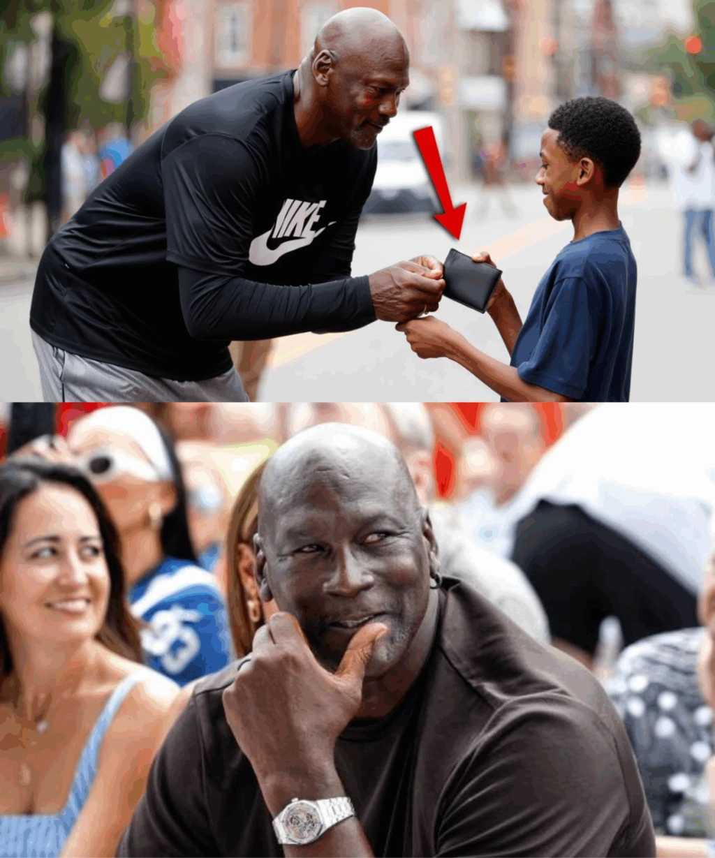 Boy Returns Wallet to Michael Jordan — But Hides Something That Makes ...