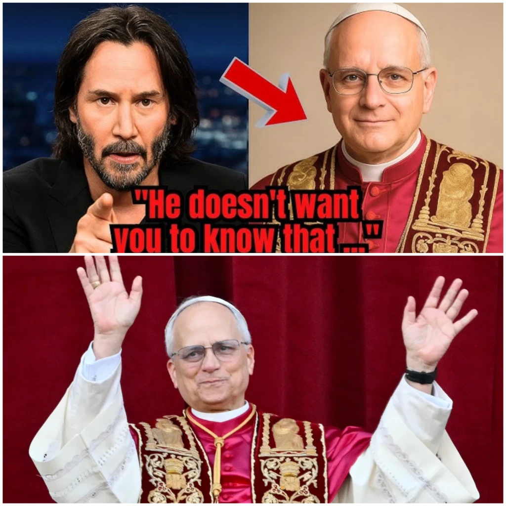 Keanu Reeves Mentions the New Pope Robert Prevost During a Live ...