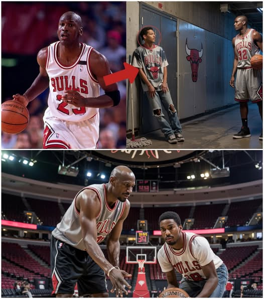 Michael Jordan Surprises a Janitor’s Son With a One-on-One – His Words ...