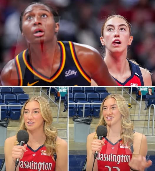 Lucy Olsen speaks out after the Washington Mystics fall to the Indiana ...