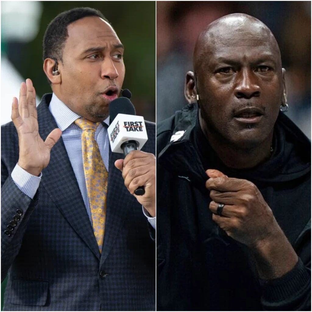 Stephen A. Smith believes Michael Jordan's sharp mind and tongue will dominate the NBA media ...
