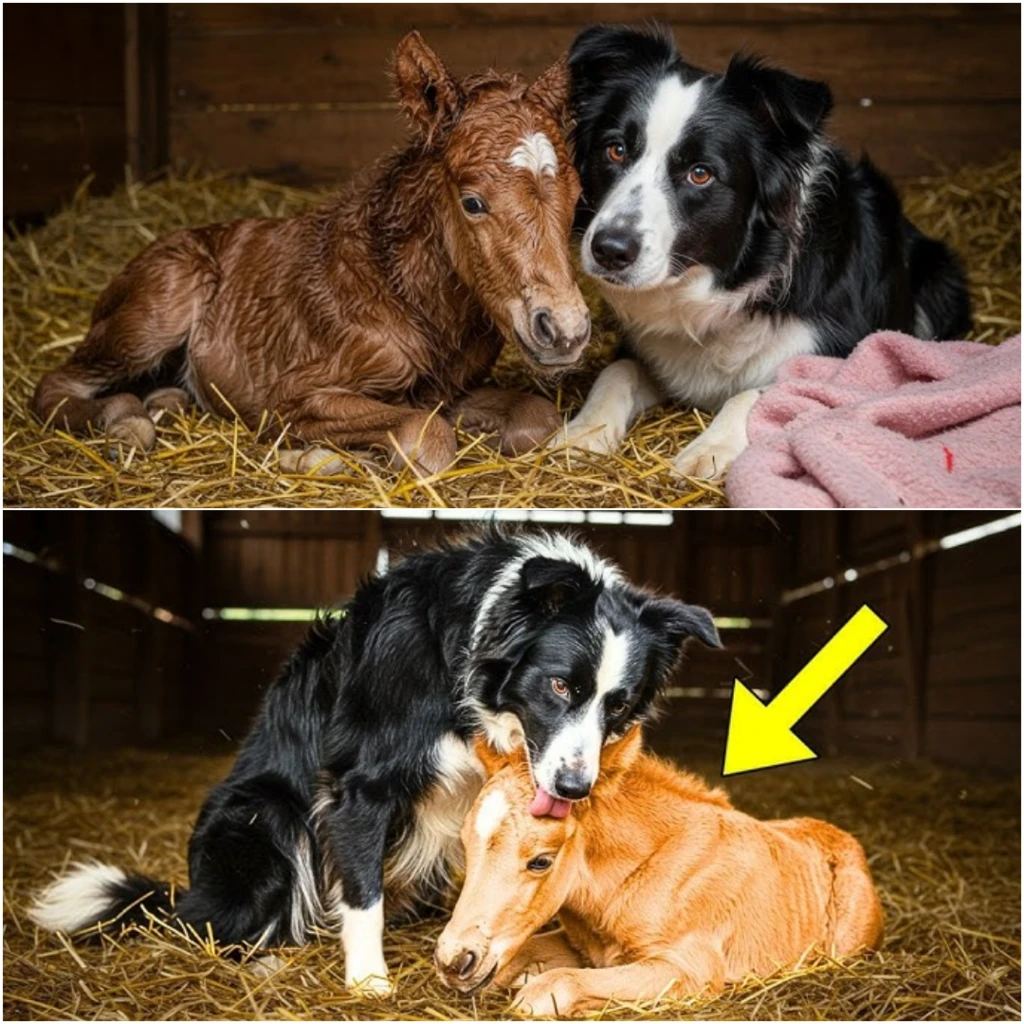 This Mustang Foal Was Raised by Three Dogs and Thinks He’s a Dog. What ...