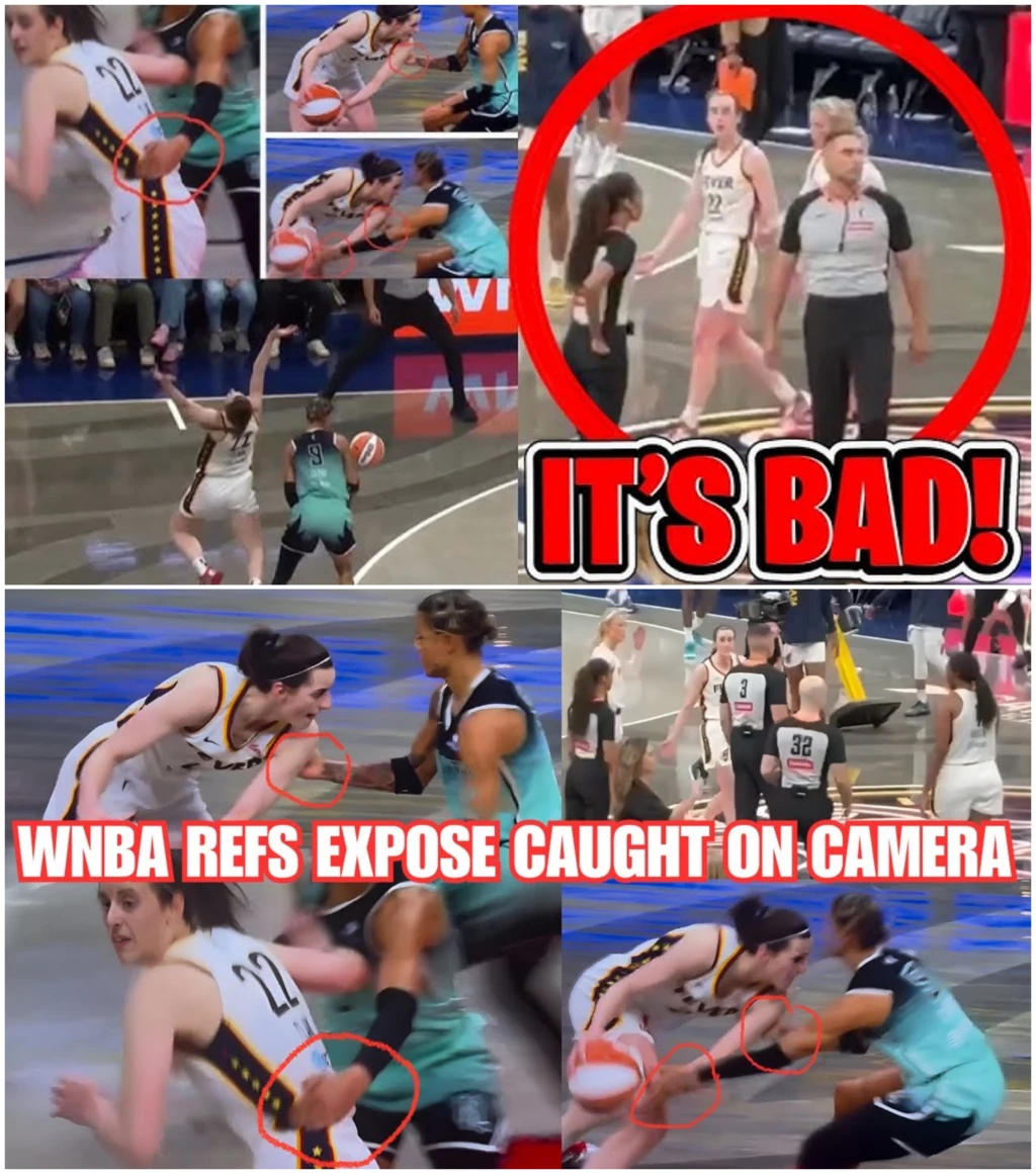 WNBA REFEREE EXPOSED IN SHOCKING FOOTAGE DISRESPECTING CAITLIN CLARK ...