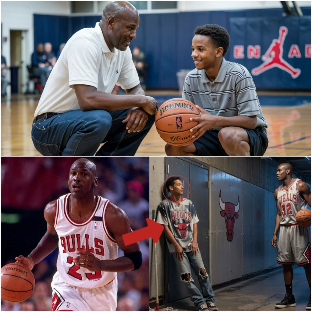 Michael Jordan Surprises a Janitor’s Son With a One-on-One – His Words ...