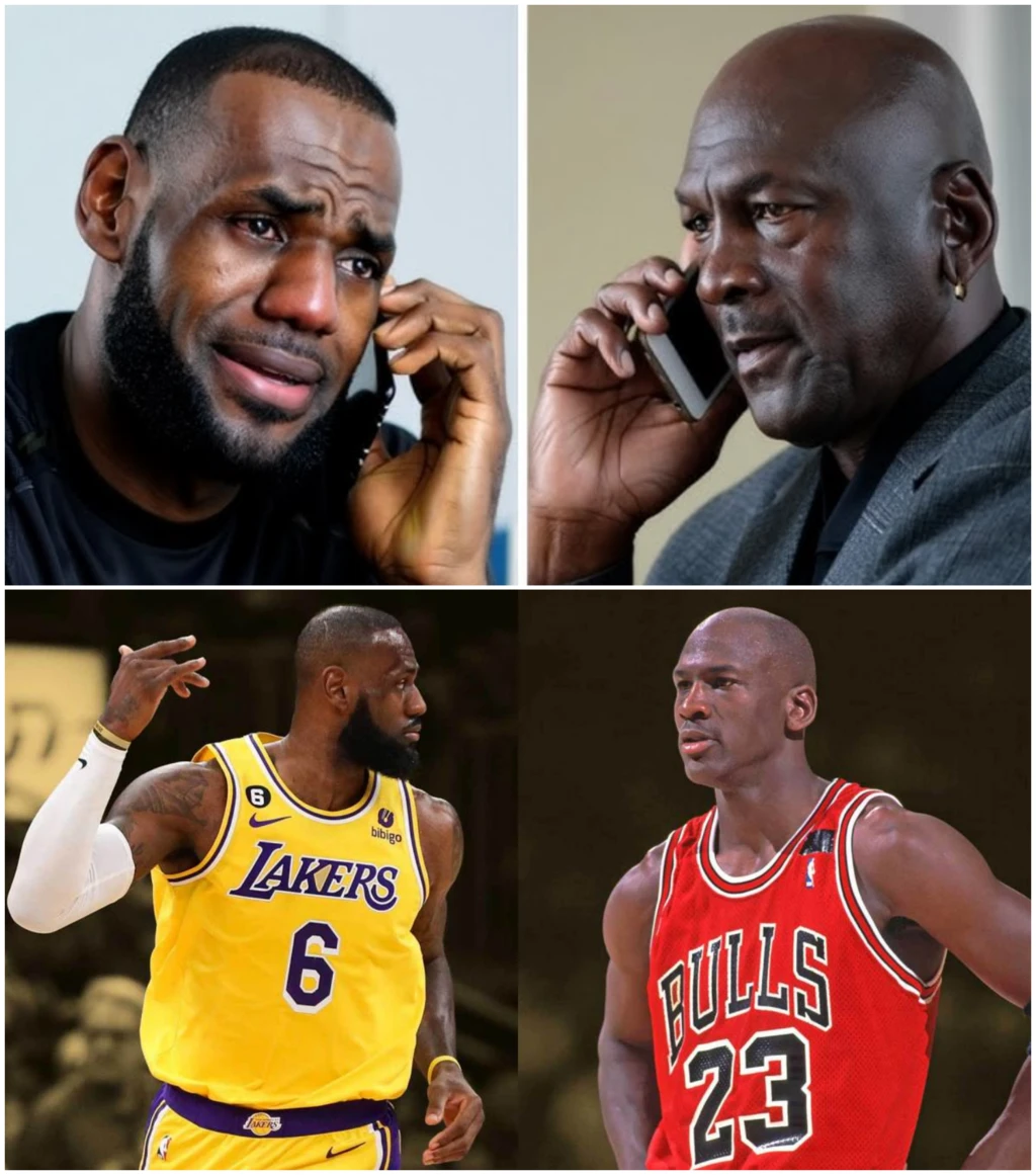LeBron James Calls Michael Jordan at 3 A.M. Crying — You Won’t Believe ...