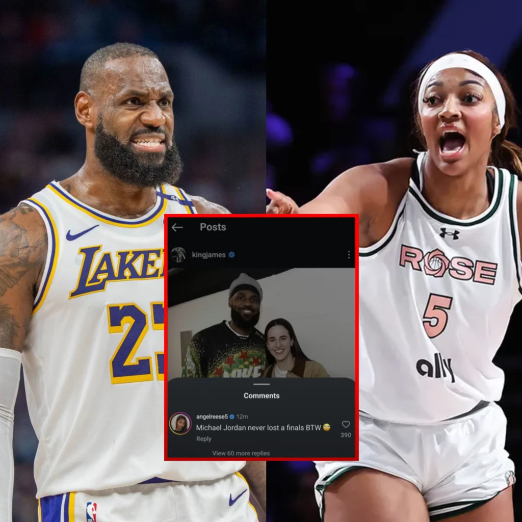 Angel Reese SLAPS Back At LeBron James For Supporting Caitlin Clark! - News