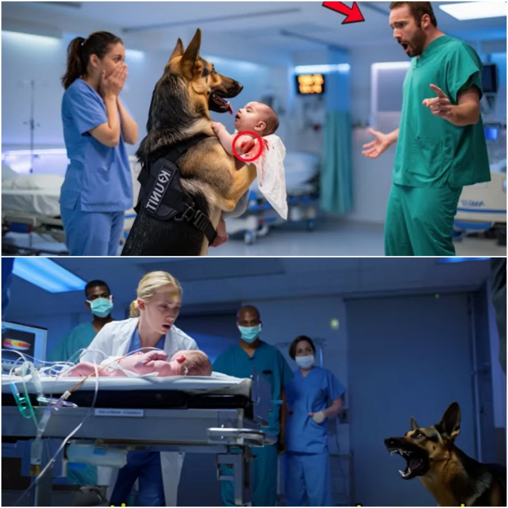 K9 Blitz Rescues Baby From Hospital Basement — Uncovers Secret ...
