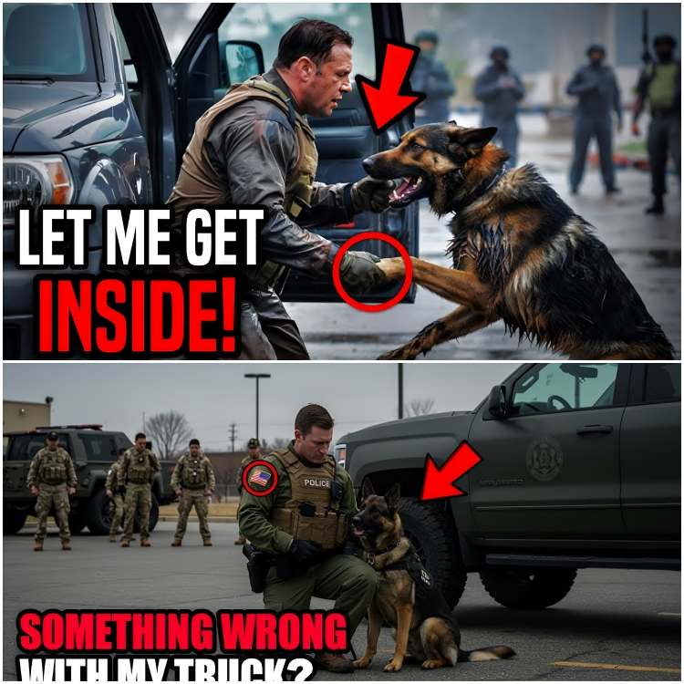 K9 Dog Refused to Let the Navy SEAL Open His Truck Door—What Was Inside ...