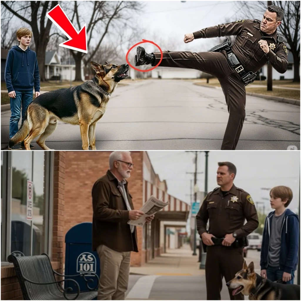 Officer Kicked a “Useless” Dog on the Street—Unaware He Was a Retired ...