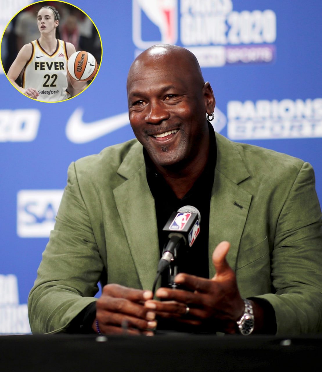 Michael Jordan sparked controversy by calling Caitlin Clark a “once-in ...