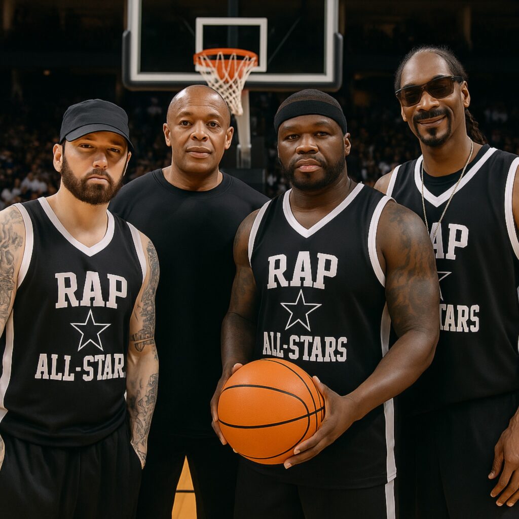 Eminem hosts a special basketball tournament, bringing together close ...