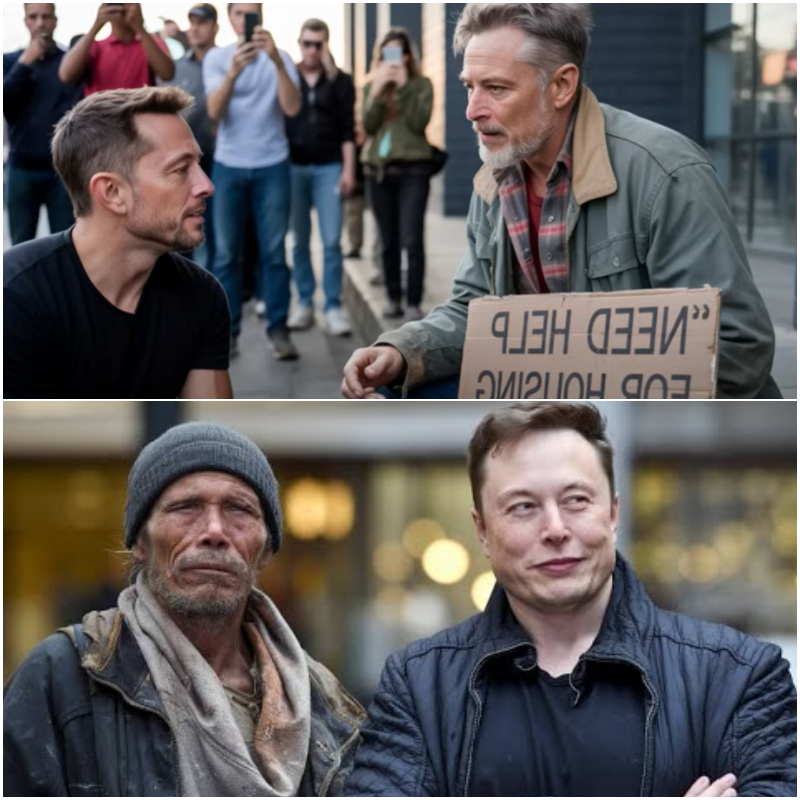 **"Homeless Man Asks Elon Musk for $1—What Musk Did Next Will Leave You ...