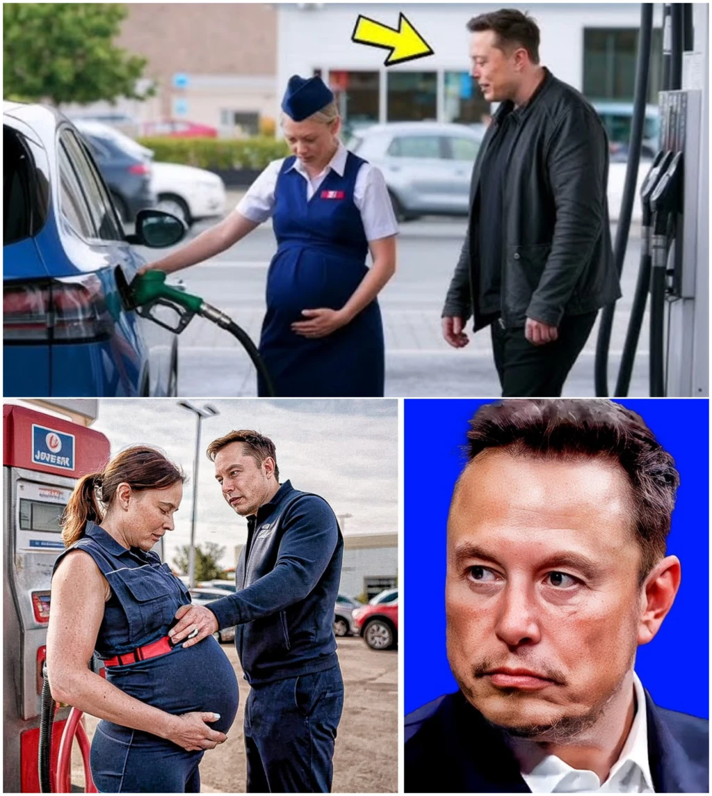 Elon Musk Notices a Pregnant Black Woman Working Hard at a Gas Station ...
