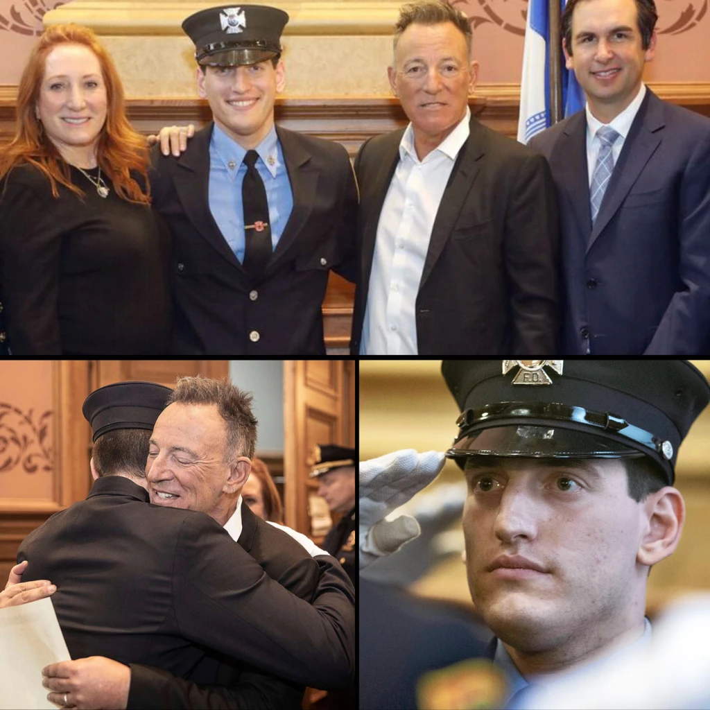 Sam Springsteen, Son of Rock Legend Bruce Springsteen, Joins Jersey City Fire Department - News
