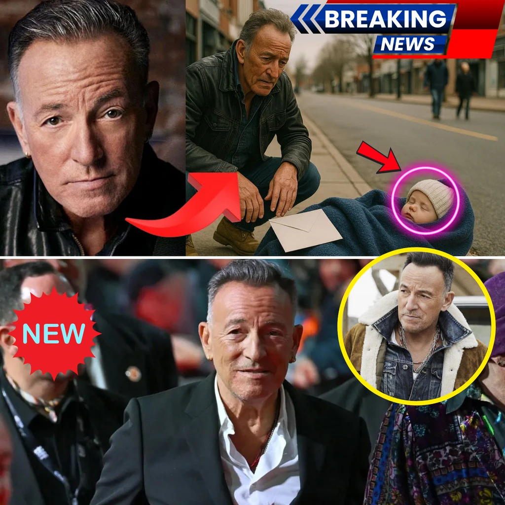 Bruce Springsteen Finds an Abandoned Baby on the Street — His Reaction ...