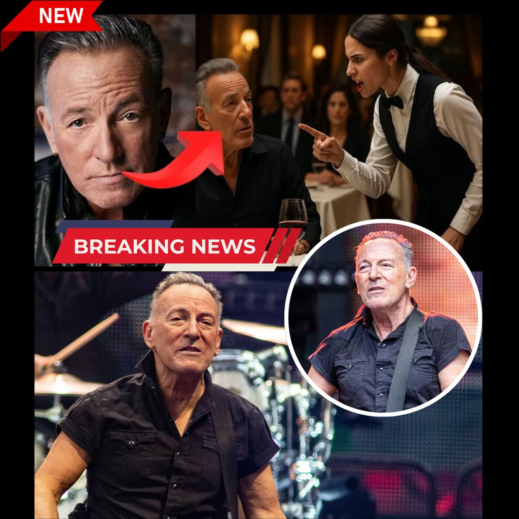 Waitress Shames Bruce Springsteen at Luxury Restaurant — Then Regrets ...