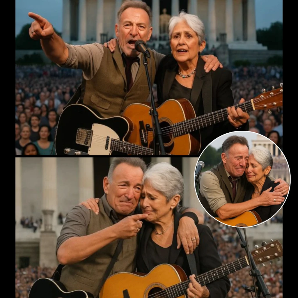 Joan Baez and Bruce Springsteen Ignite Hope and Resistance at the ...