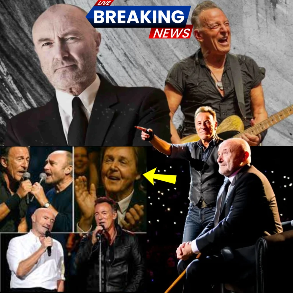 A Night of Legends and Legacy: Bruce Springsteen and Phil Collins Share ...