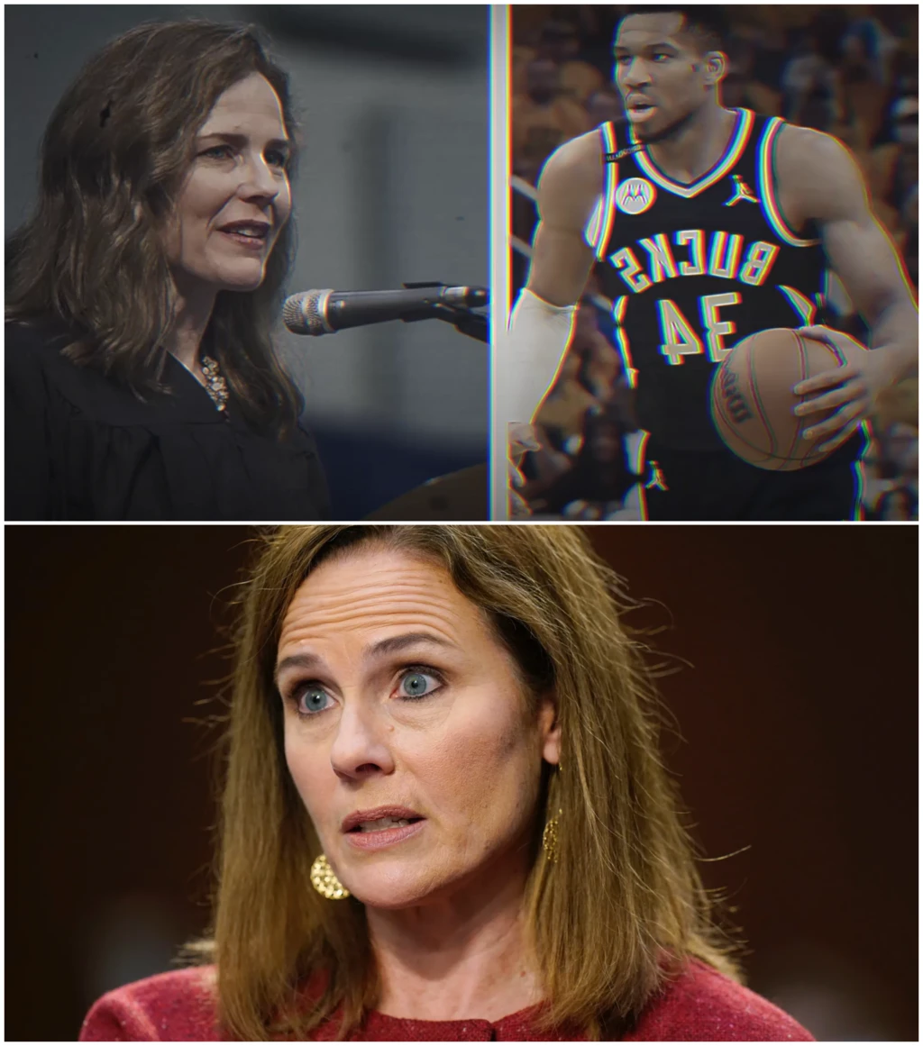 Judge Amy Coney Barrett Tries to Jail Giannis—What He Says Next Leaves ...