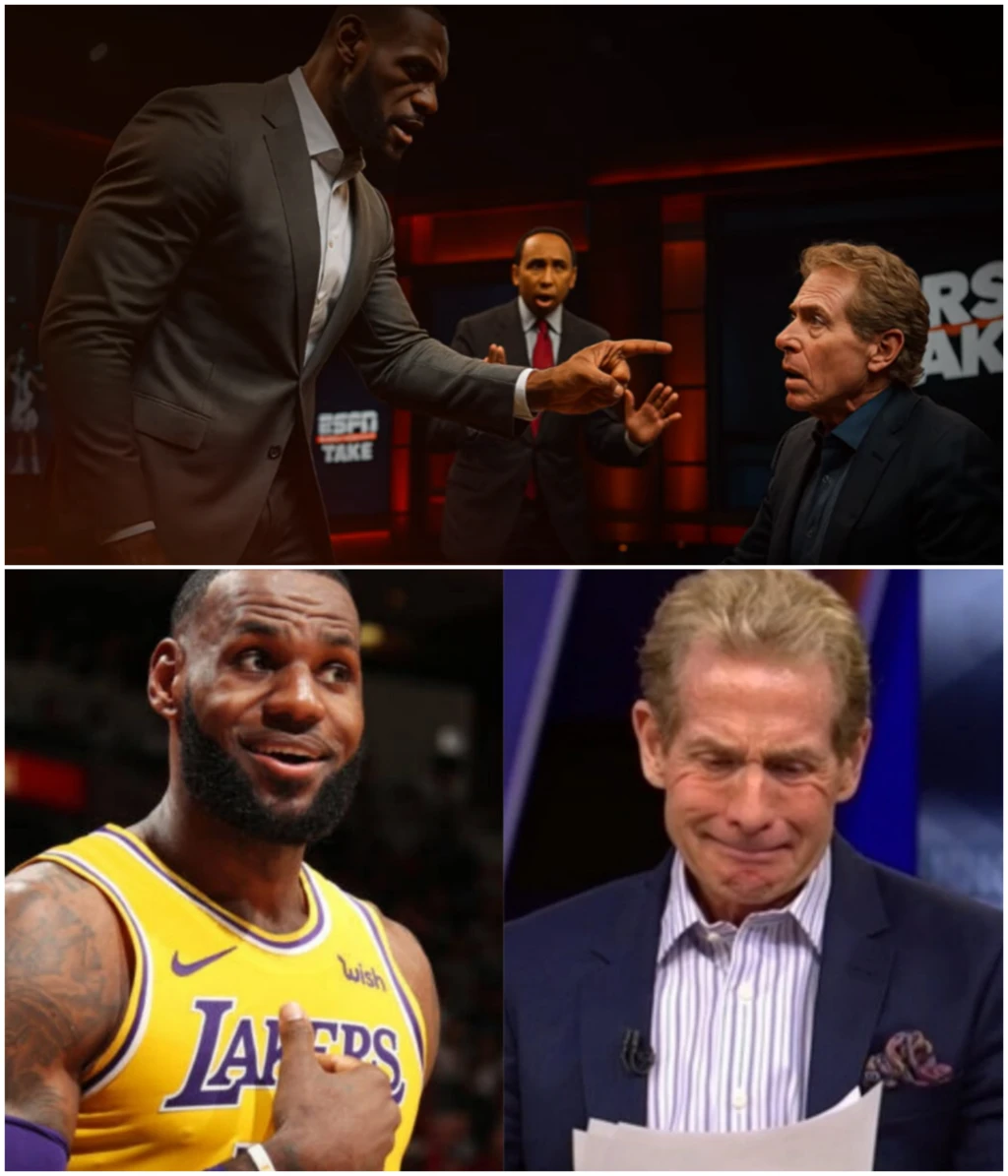 LeBron James SNAPS Live on TV and DESTROYS Skip Bayless – His Furious ...