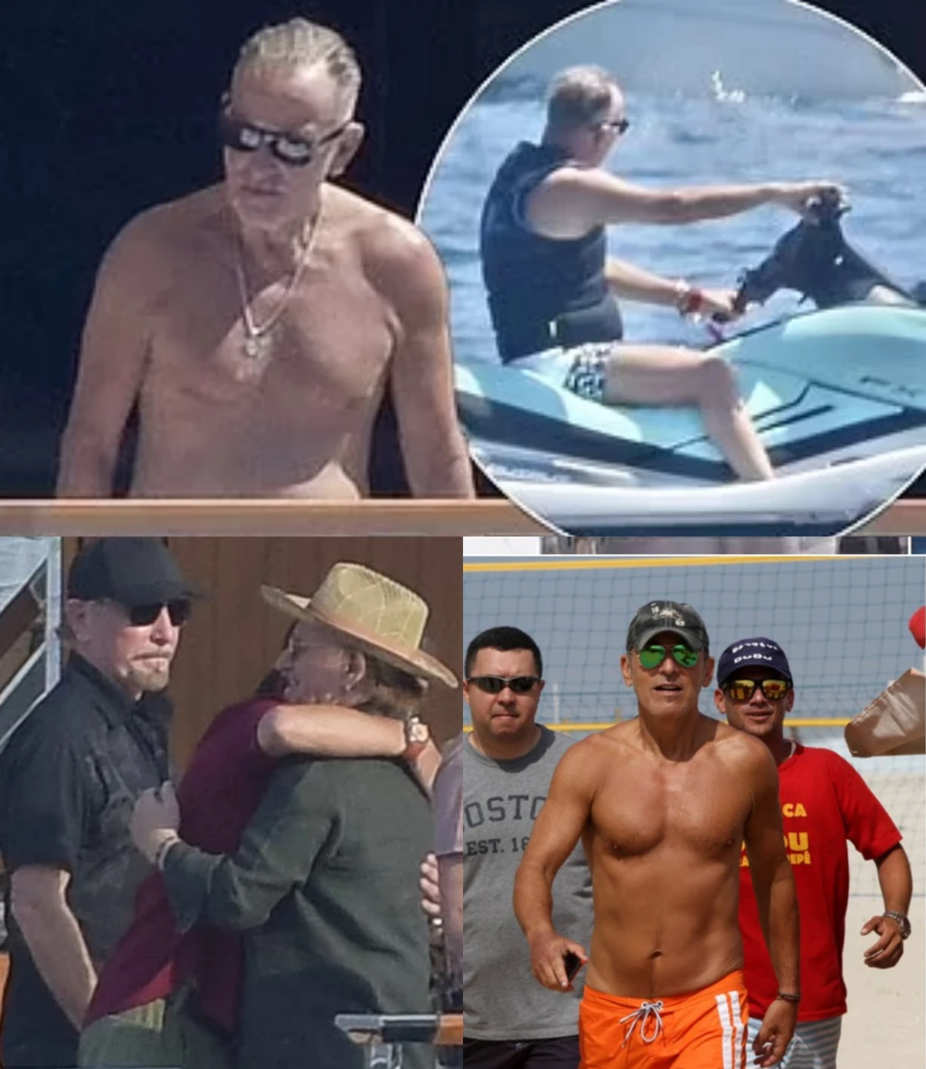 Bruce Springsteen, 75, Flaunts Ripped Body on Yacht With Spielberg ...