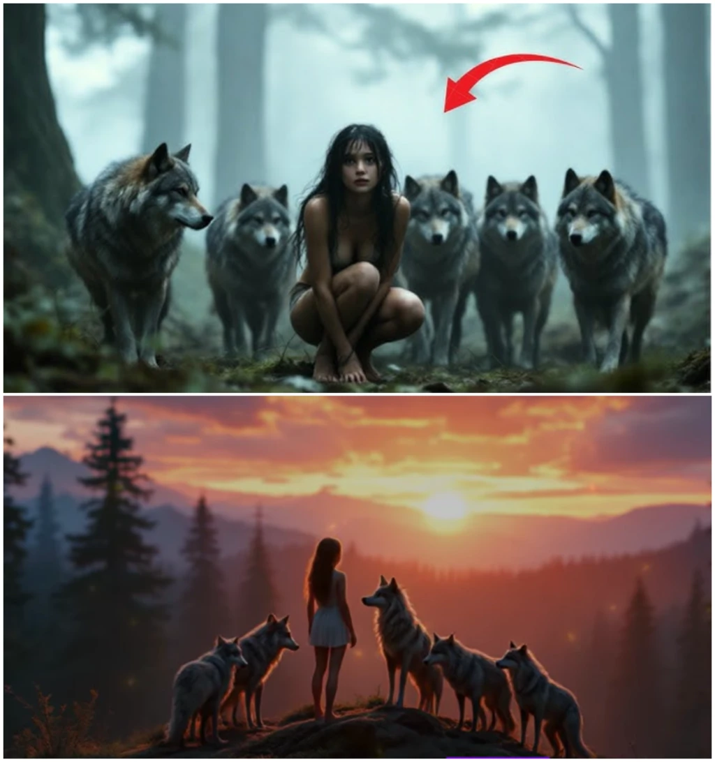 The Girl Lived In The Forest With Wolves For 2 Years. When They Found ...