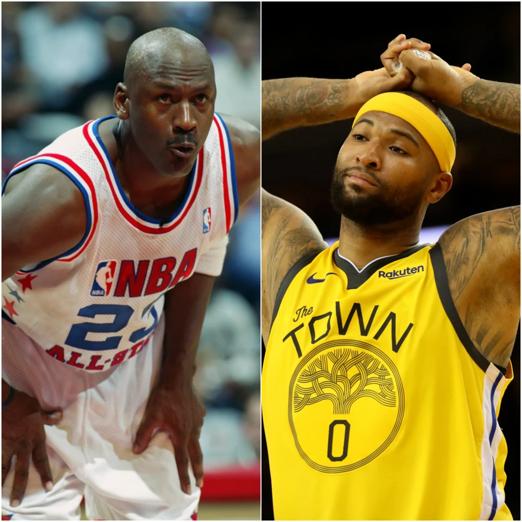 DeMarcus Cousins on the FIRST time he ever met Michael Jordan 😂 - News