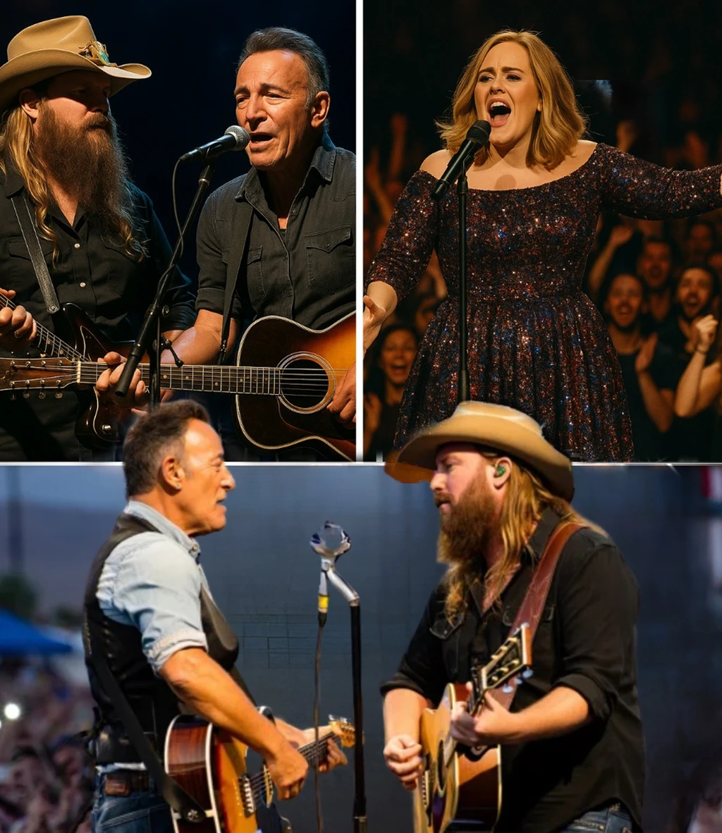 Bruce Springsteen & Chris Stapleton Surprise Fans With An Emotional ...