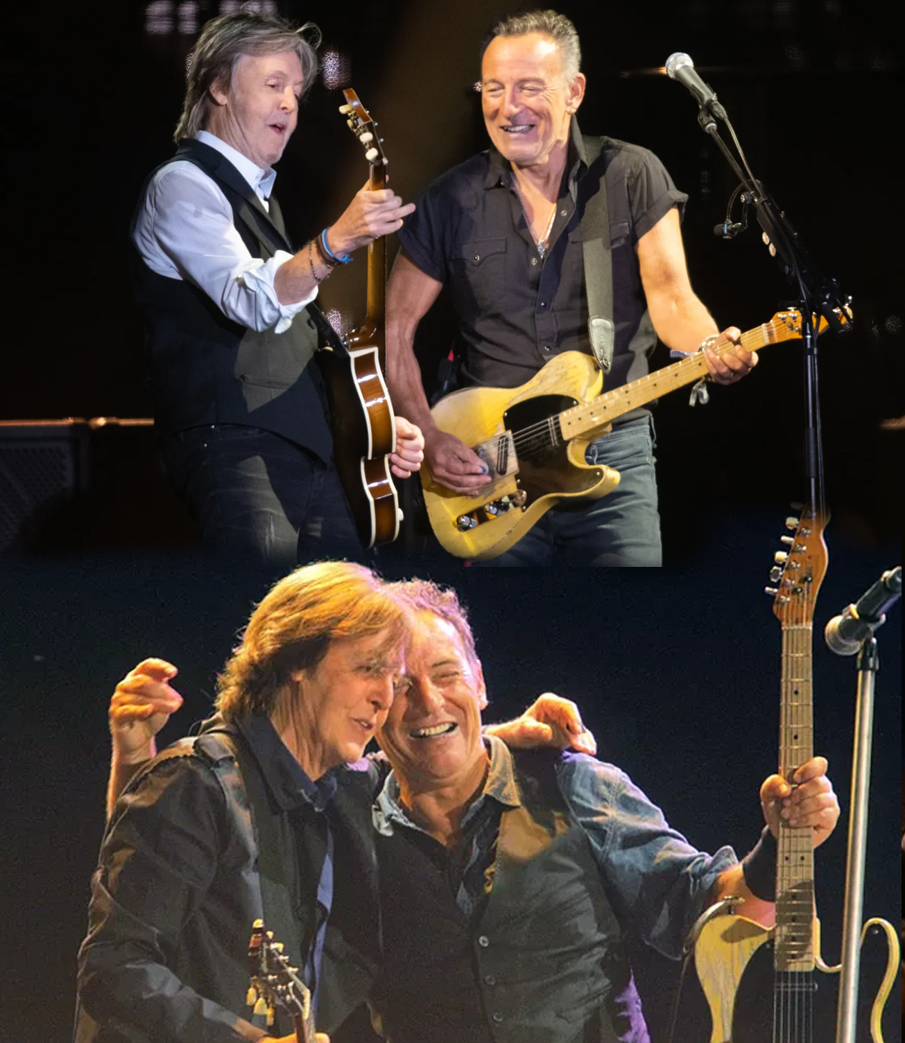 What do you get when two legends walk on stage? A night no one saw ...