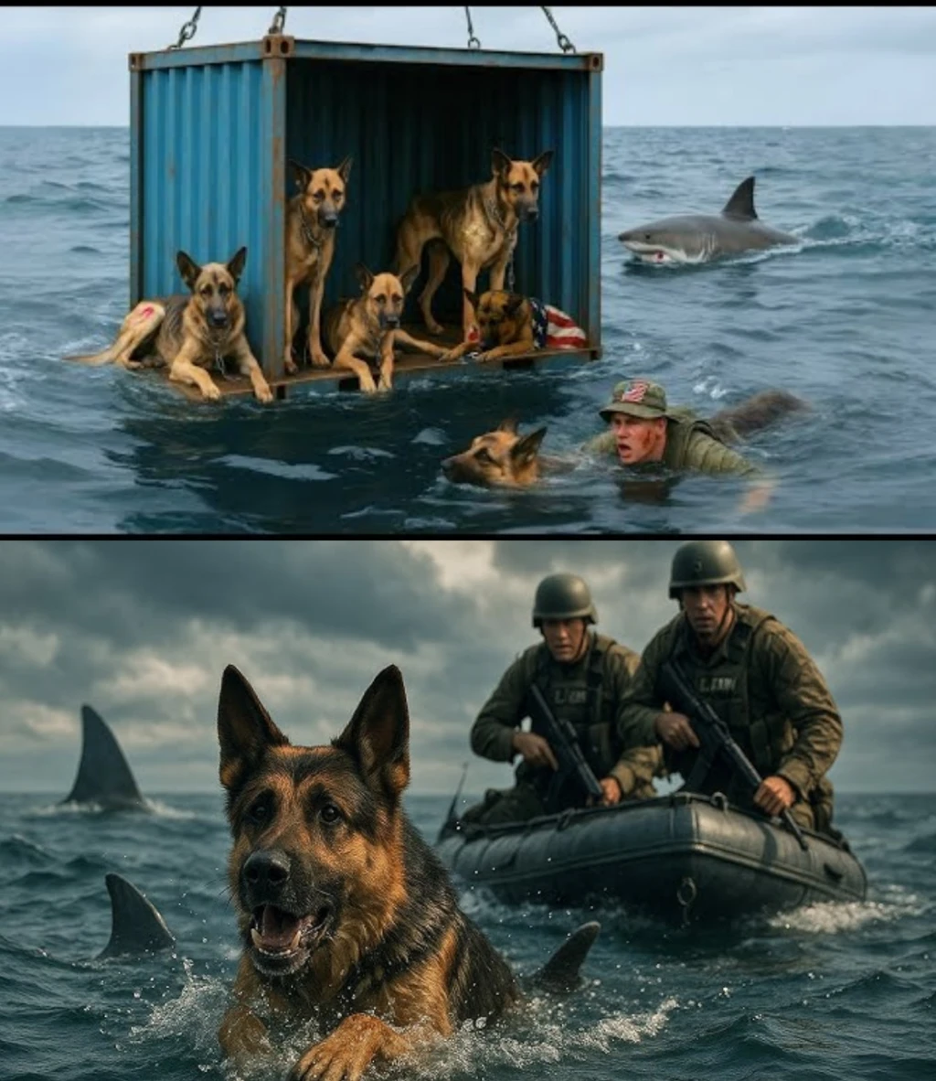 U.S. Marine Finds 5 German Shepherds Left to Die at Sea—This Will Shock ...