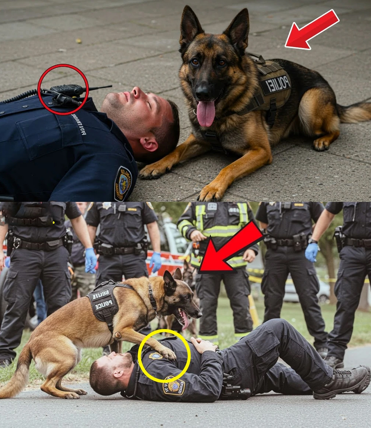 Officer Ryan was bleeding out — seconds from death. - News