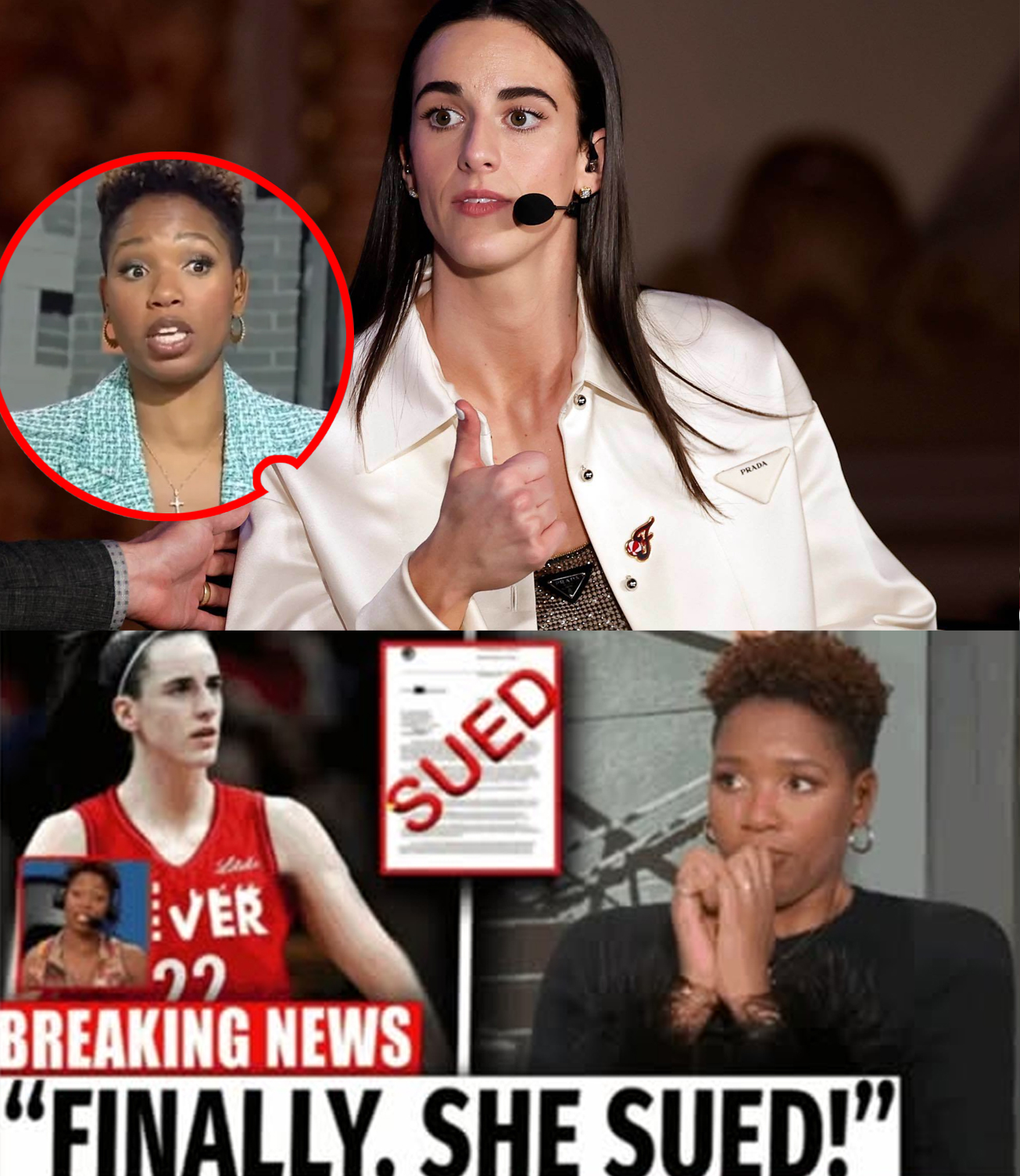Caitlin Clark SLAPS ESPN’s Monica McNutt with EXPLOSIVE LAWSUIT ...