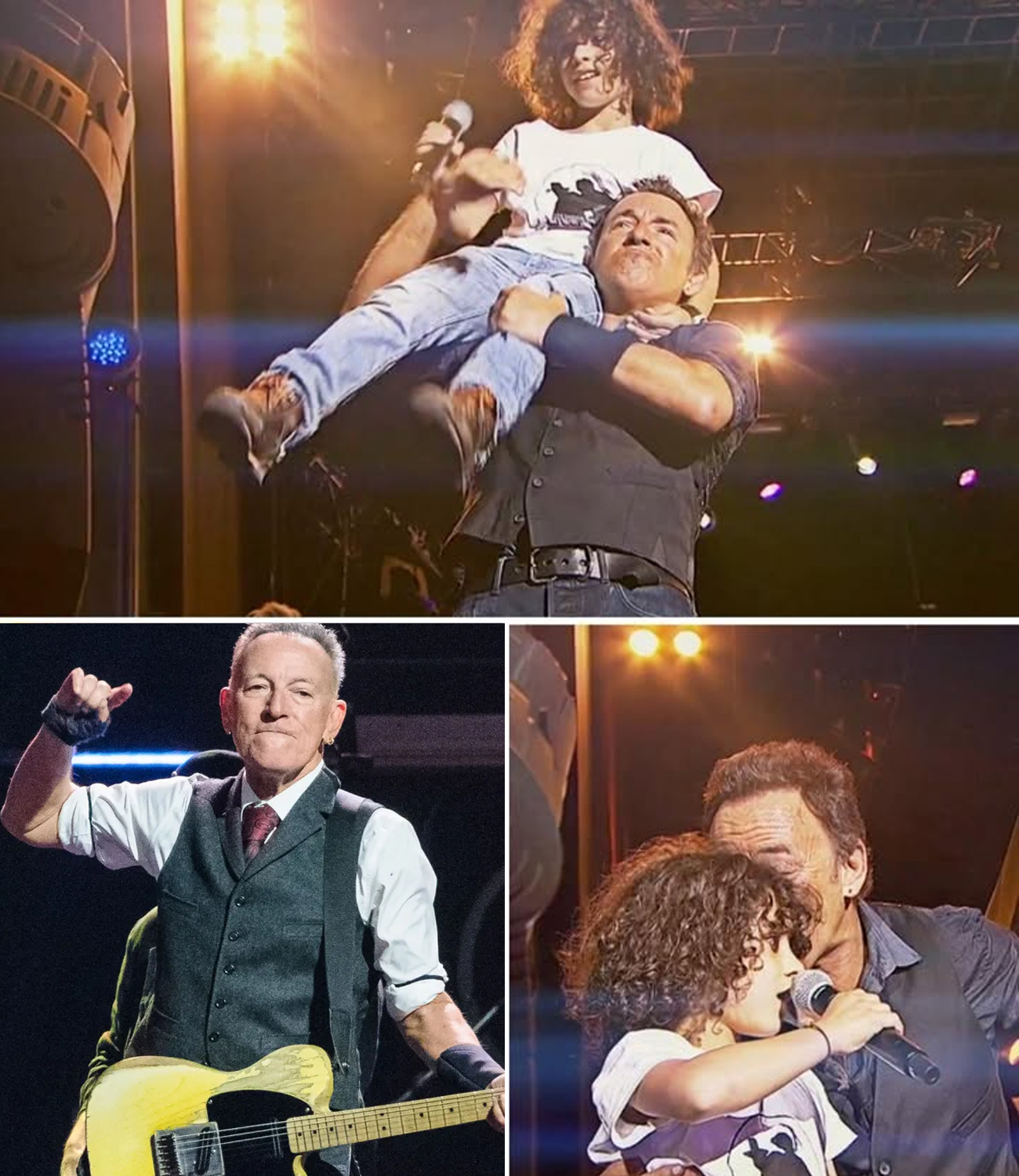 Bruce Springsteen Creates an Unforgettable Moment by Bringing Young Fan ...