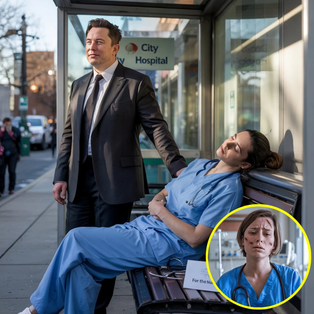 Elon Musk Spots Exhausted Nurse Sleeping at Bus Stop—What He Does Next ...